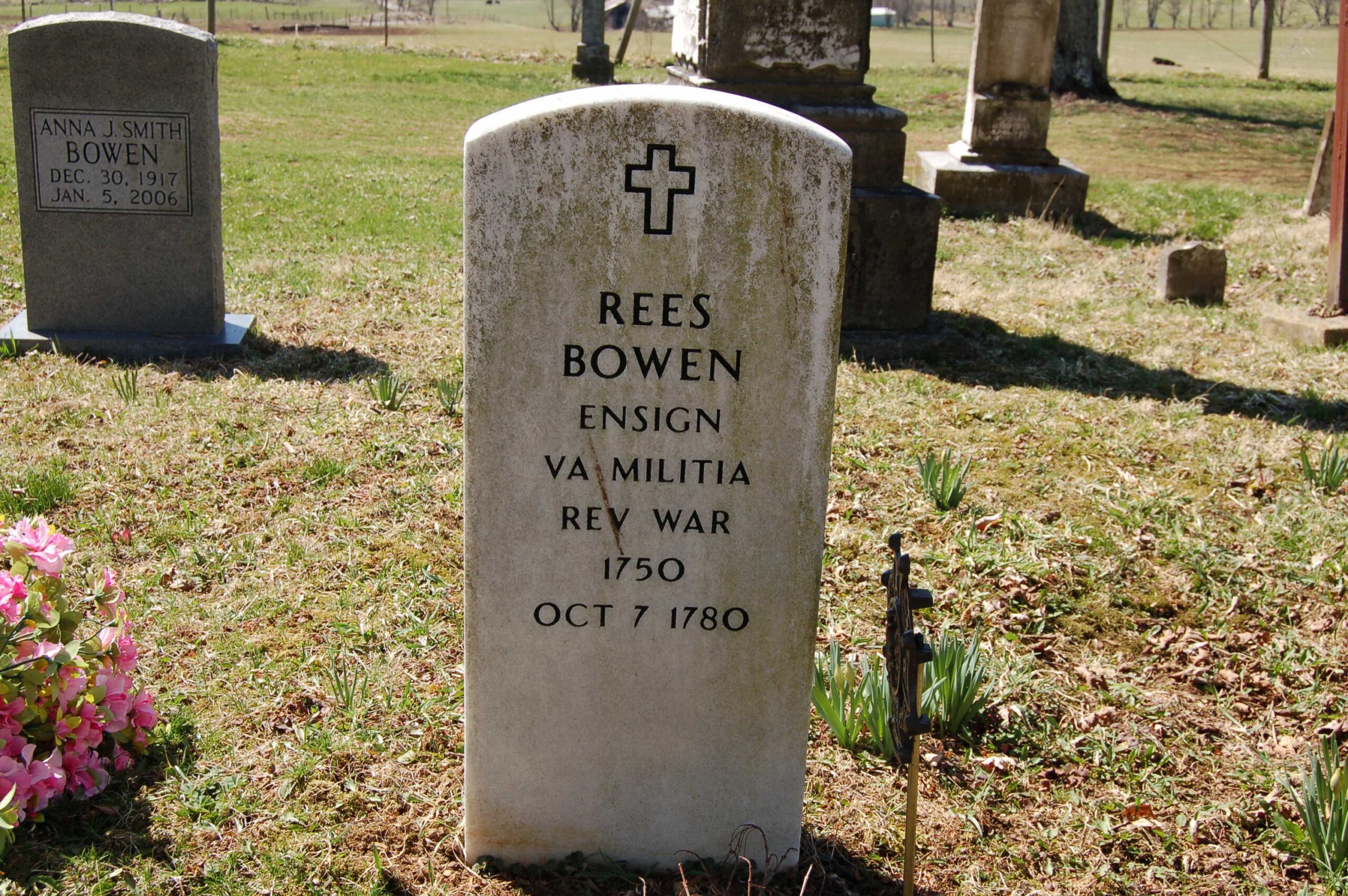 Rees Bowen Dies Fighting For His Country in Revolutionary War – The ...