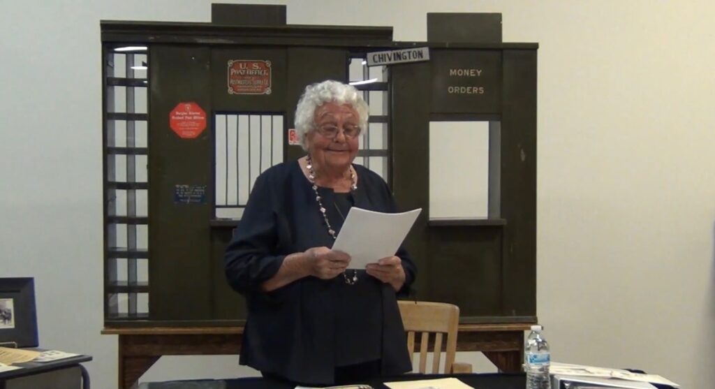 Mary Marble Presents on Town of Chivington History in 2013 - The Lost ...
